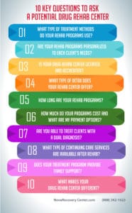 10 Key Questions to Ask a Drug Rehab Center | Nova Recovery Center