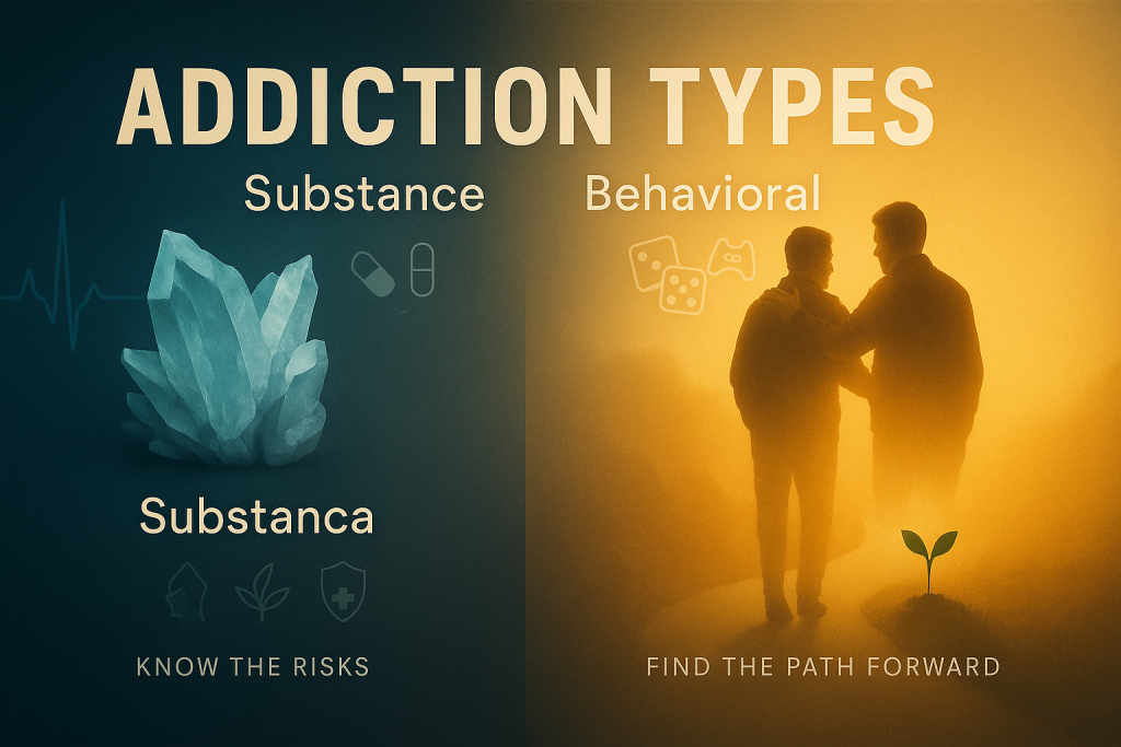 Addiction Types: Substance vs. Behavioral (+Treatment)