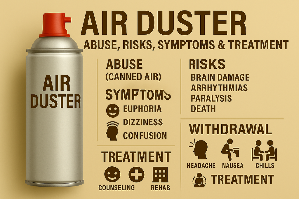 Air Duster | Abuse, Side Effects, Detox, Withdrawal and Treatment