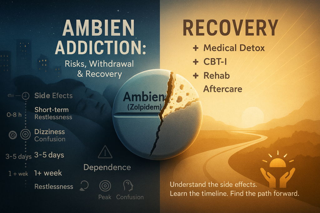 Ambien Addiction (Zolpidem) | Abuse, Withdrawal, Treatment